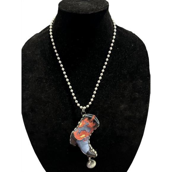 Art By Amy Labbe | Jewelry | New Art By Amy Labbe Cowboy Boot Charm ...